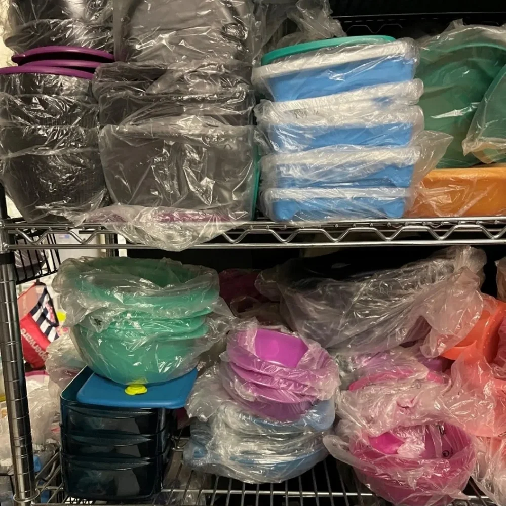 Tupperware | Kitchen | New Tupperware Mystery Surprise Big Box 8 Retail ...